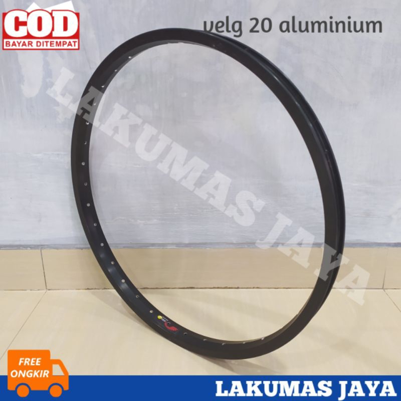 Jual Rims Velg Sepeda Ukuran 20 alloy 36 hole - Pelek Sepeda Lipat bmx ...
