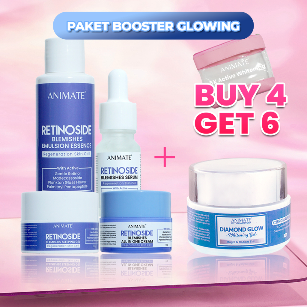 Jual Animate Paket Booster Glowing (Animate Retinoside Blemishes Series ... Jual Animate Paket Booster Glowing (Animate Retinoside Blemishes Series ...
