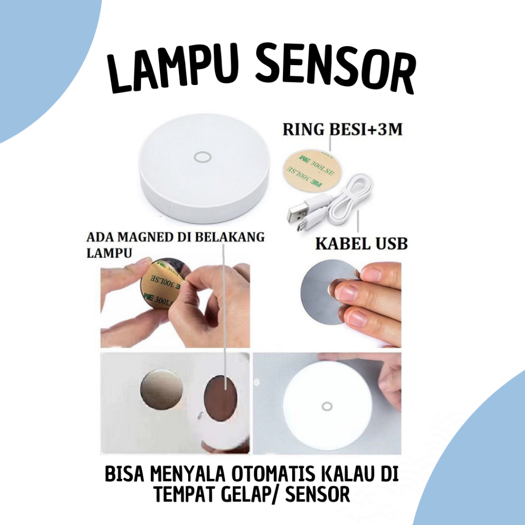 Jual Lampu LED Lampu Sensor Gerak Lampu Emergency Sensor Automatic ...