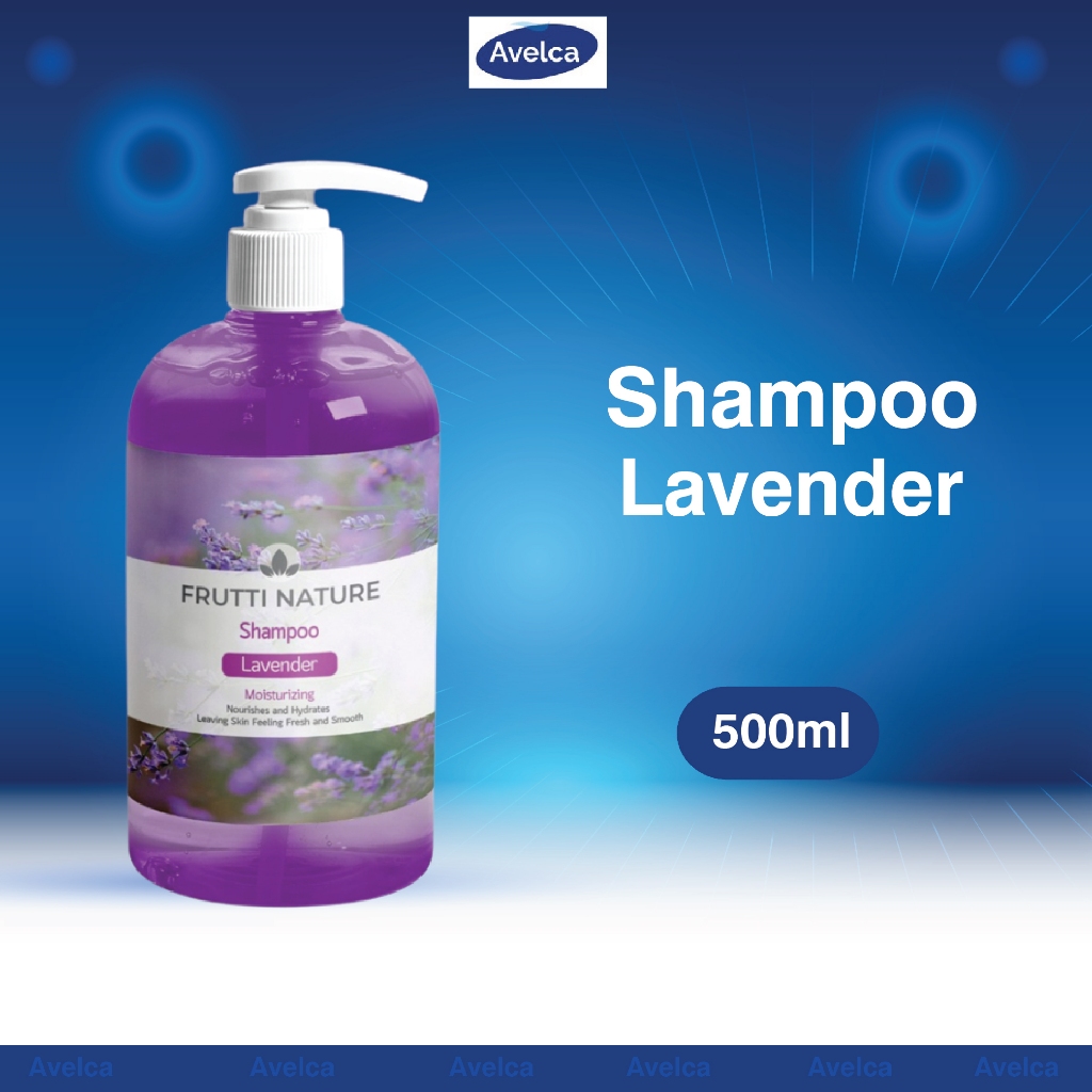 Jual Frutti Nature Shampoo Lavender 500ml Shampoo Extract Bunga ...