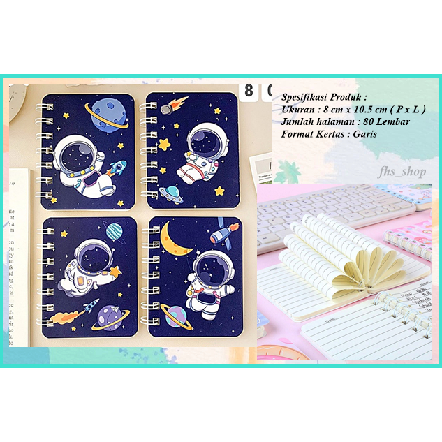 Jual Notebook Scrapbook A7 Notebook Mini Notebook Lucu A7 Notebook ...