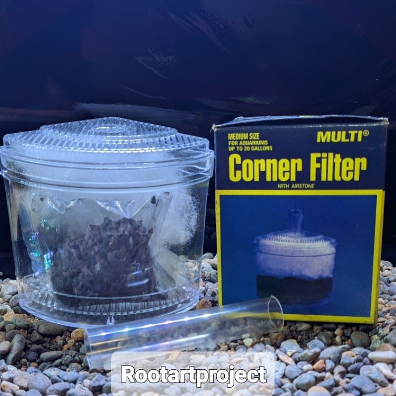 Jual MULTI CORNER FILTER-Aquascape Aquarium Ikan hias | Shopee Indonesia