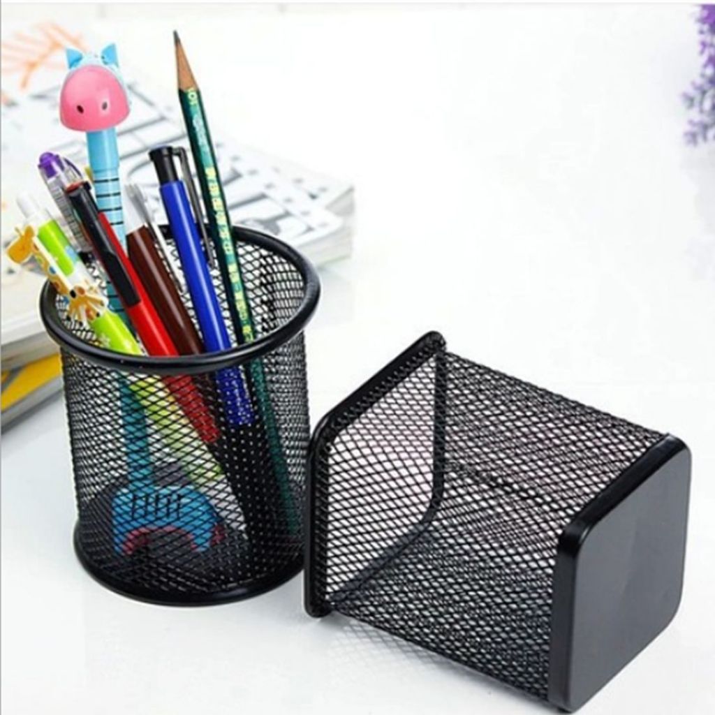 Jual Pen Stand / Tempat Pensil Warna Hitam | Shopee Indonesia