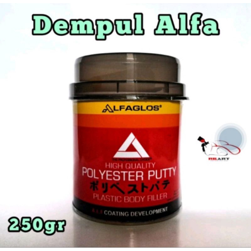 Jual Dempul Alfa 250g / Dempul Alfa 1/4 Dempul Alfaglos | Shopee Indonesia