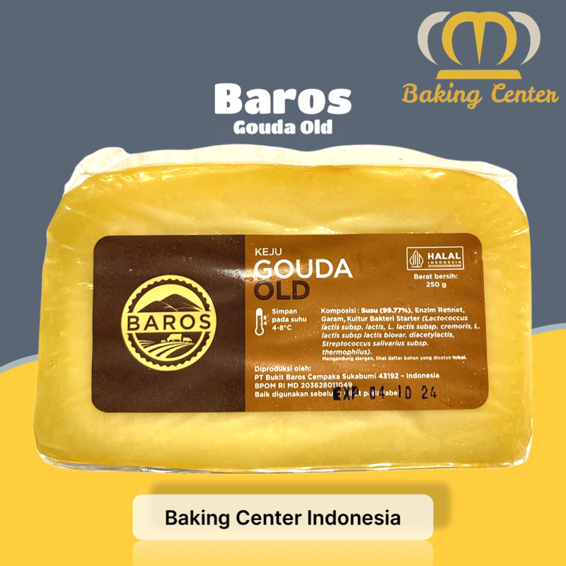 Jual Baros Keju Gouda Old 250gr | Shopee Indonesia