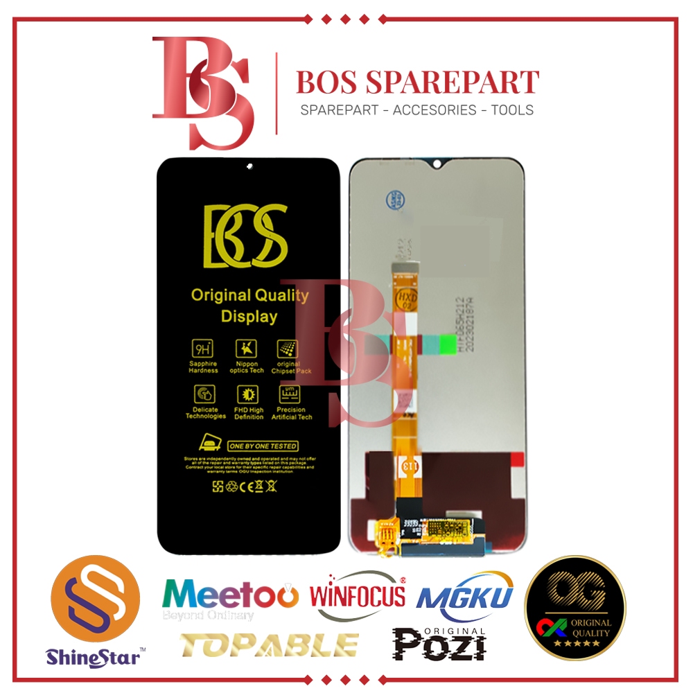 Jual LCD TOUCHSCREEN OPPO A16 / A16S / REALME C25 / C25S / NARZO 50A UNIVERSAL | Shopee Indonesia