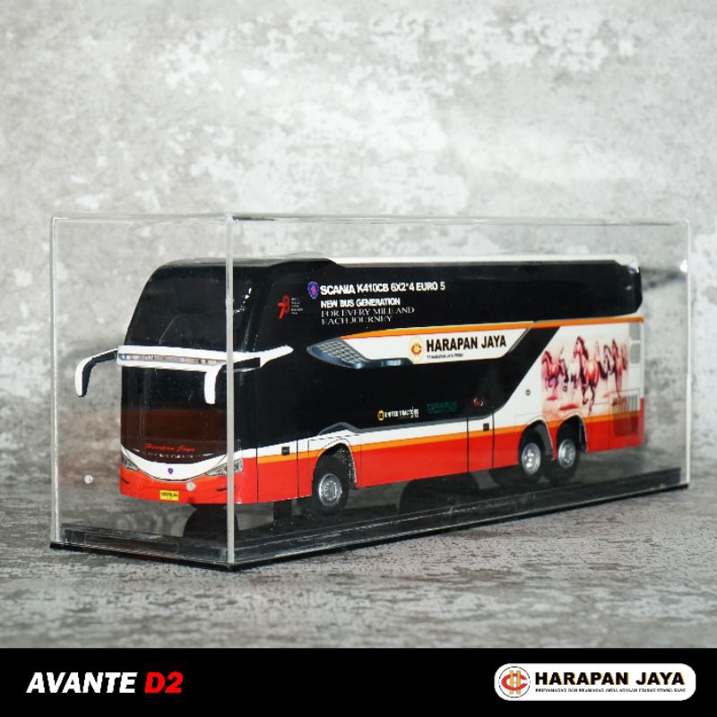 Jual MINIATUR BUS NEW AVANTE D2 | Shopee Indonesia