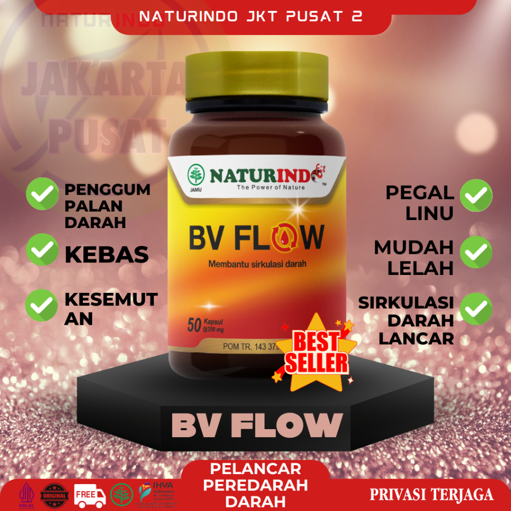 Jual Naturindo Bv Flow Herbal Obat Pelancar Spesialis Penyempitan ...