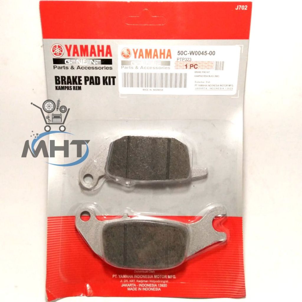 Jual Dispad Kampas Rem Belakang Jupiter MX New Vixion R15 King VVA FU 50C Dispad belakang kampas ...