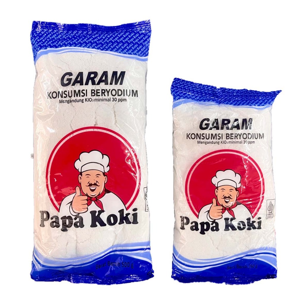 Jual Garam papa koki 250g / garam 250g / garam 1/4kg | Shopee Indonesia