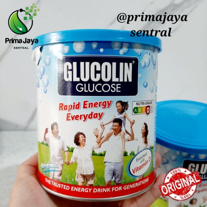 Jual (THAILAND) GLUCOLIN GLUCOSE / GULA ANGGUR + VITAMIN D / MEMBERI ...