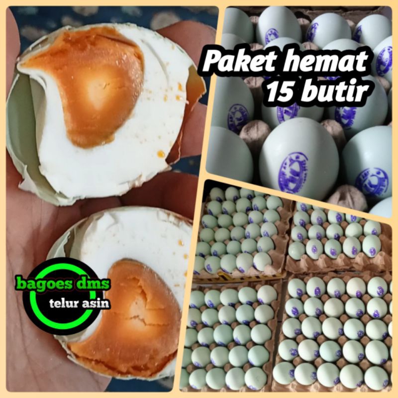 Jual Telur Asin Masir Matang KHAS SOLO (15 Butir) | Shopee Indonesia