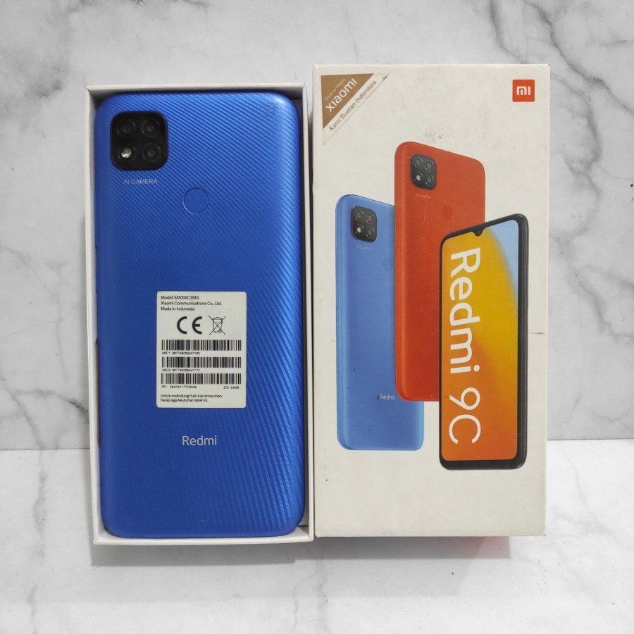 Jual REDMI 9C 4/64GB SECOND FULLSET | Shopee Indonesia