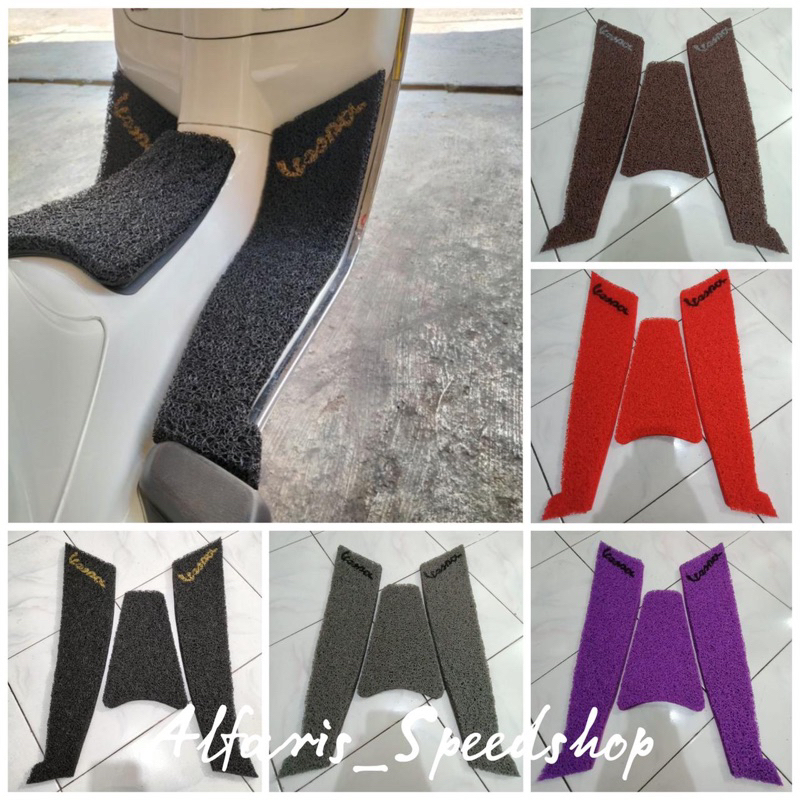 Jual Karpet pijakan alas kaki vespa matic sprint Primavera karpet alas ...