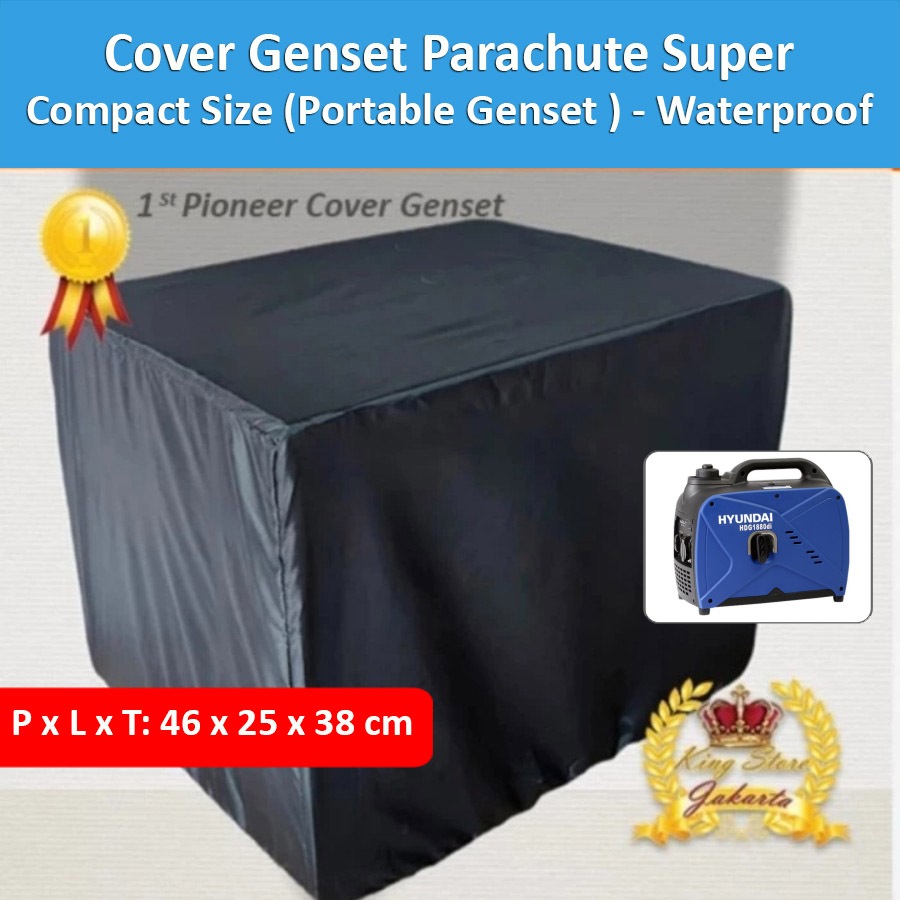 Jual Cover Genset Portable Mini Size Parachute Super Waterproof ...