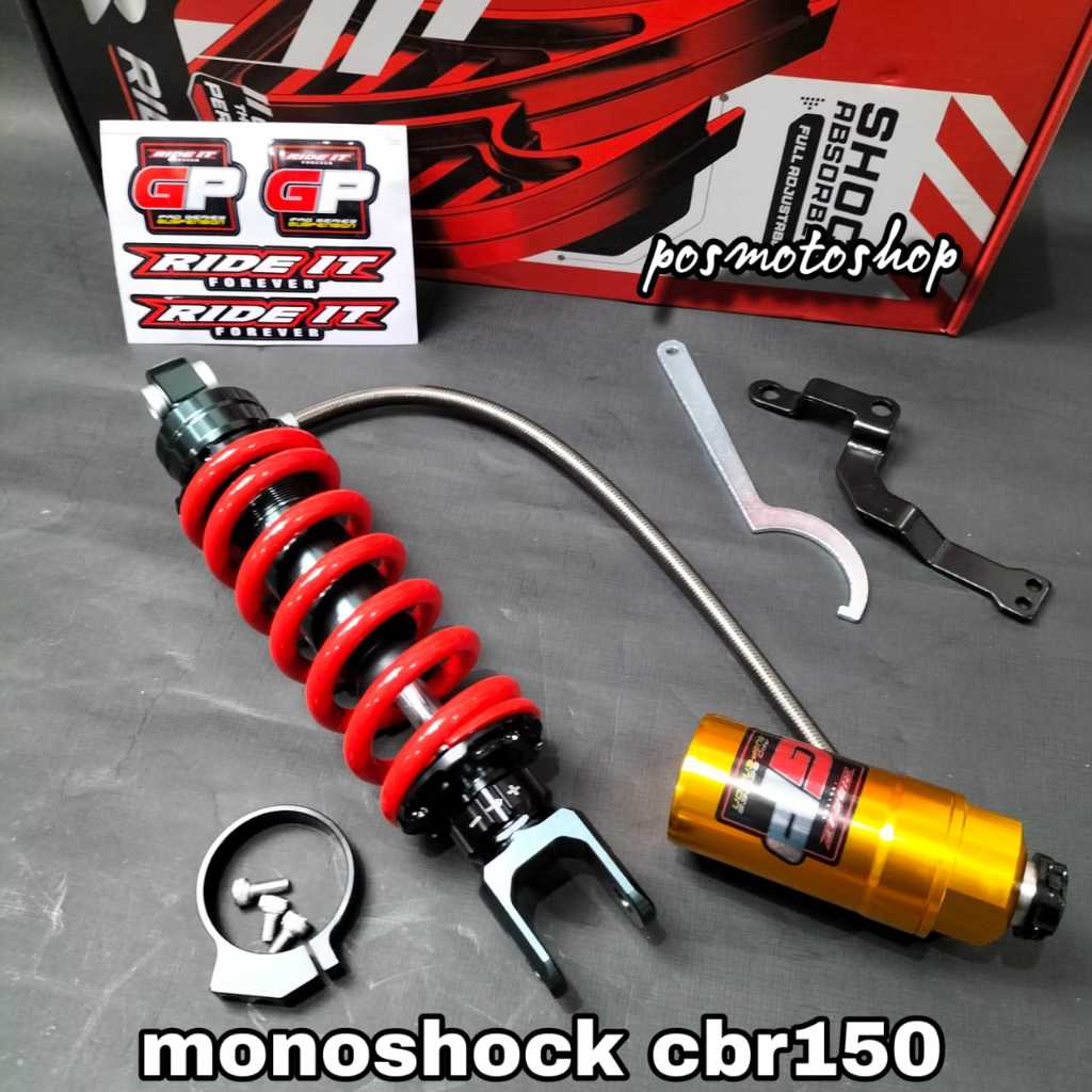 Jual SHOCKBREAKER SHOK BELAKANG/ SOK MONOSHOK BELAKANG RIDE IT GP 103 TABUNG PISAH CB150 CB150R ...