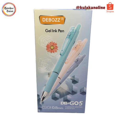 Jual Ballpoint / Gel Pen / pulpen Click Debozz DB-G05 Murah | Shopee ...