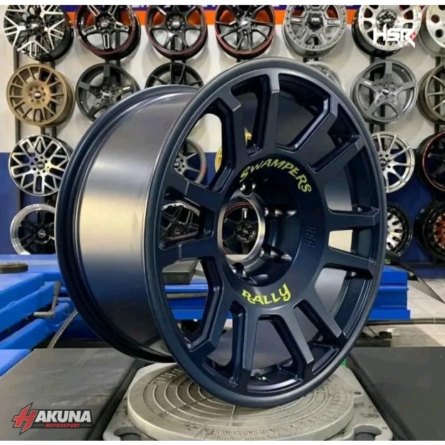 Jual Velg Mobil Rally Dakar R18 HSR SWAMPERS R18 Lubang Pcd 6X139,7 ...