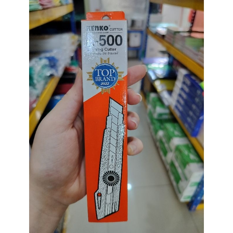 Jual cutter kenko L- 500 (1pcs) | Shopee Indonesia