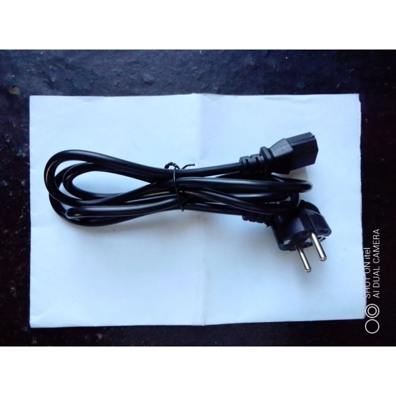 Jual Kabel Power PC Monitor Original Colokan 3 Pin | Shopee Indonesia