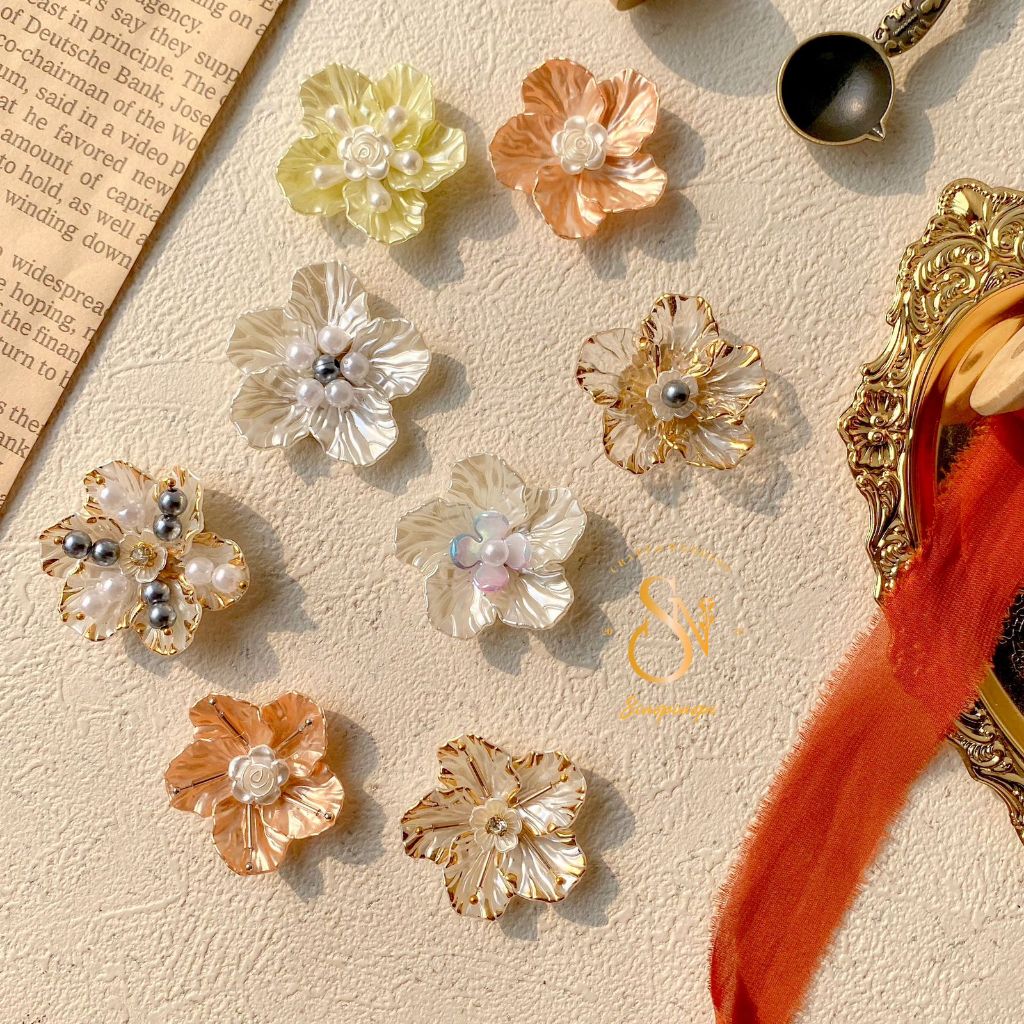 Jual BUNGA MANIK AKRILIK FERAY / BUNGA MAHAR / HIASAN DIY MAHAR CRAFT ...