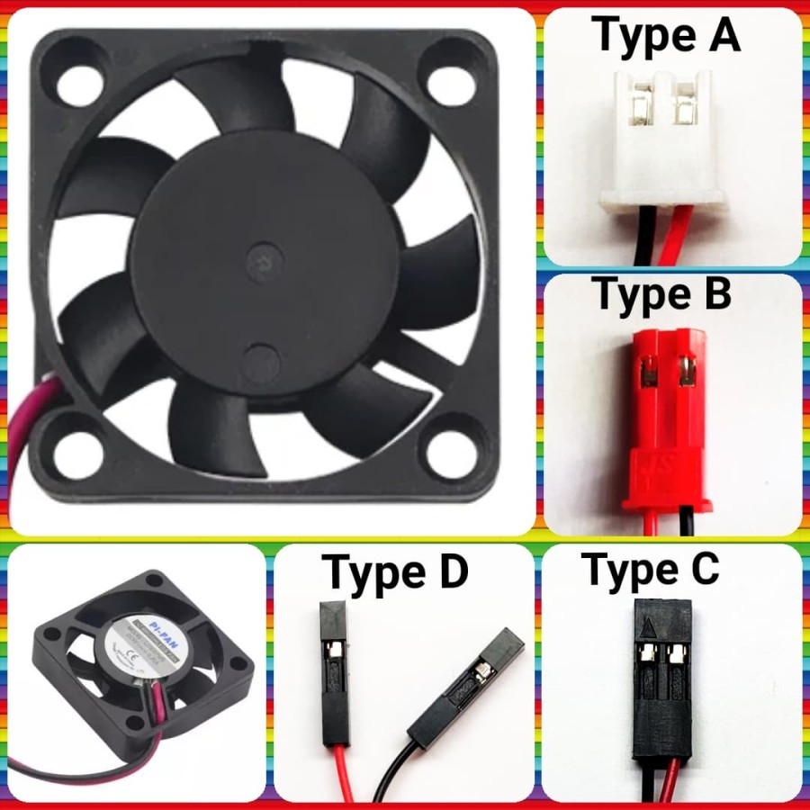 Jual Raspberry Pi Fan Kipas pendingin untuk Raspberry Case 5V dan heatsink Type A | Shopee Indonesia