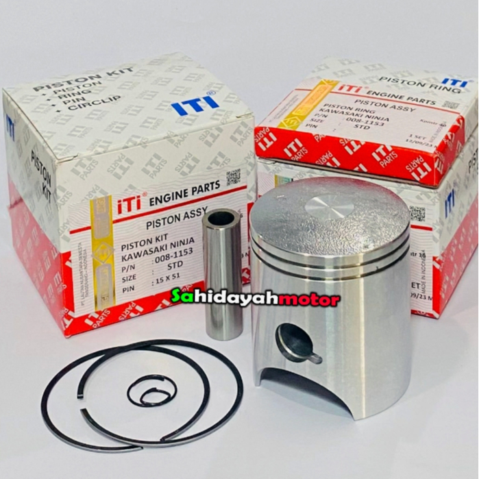 Jual PISTON SEHER SET NINJA ITI PIN 15 os std 25 50 75 100 125 150 175 ...