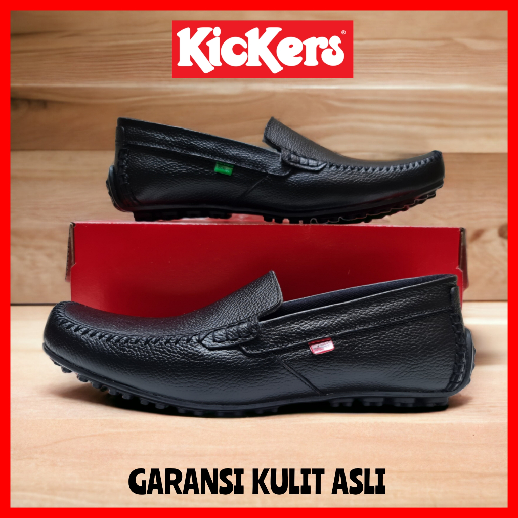 Jual SEPATU PANTOFEL KICKERS PRIA SIZE 38 - 44 ASLI KULIT / SEPATU ...