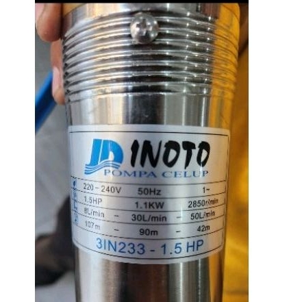 Jual Pompa submersible Sibel Inoto 3in 1,5hp 1,5 hp 3IN233 Pompa Celup ...