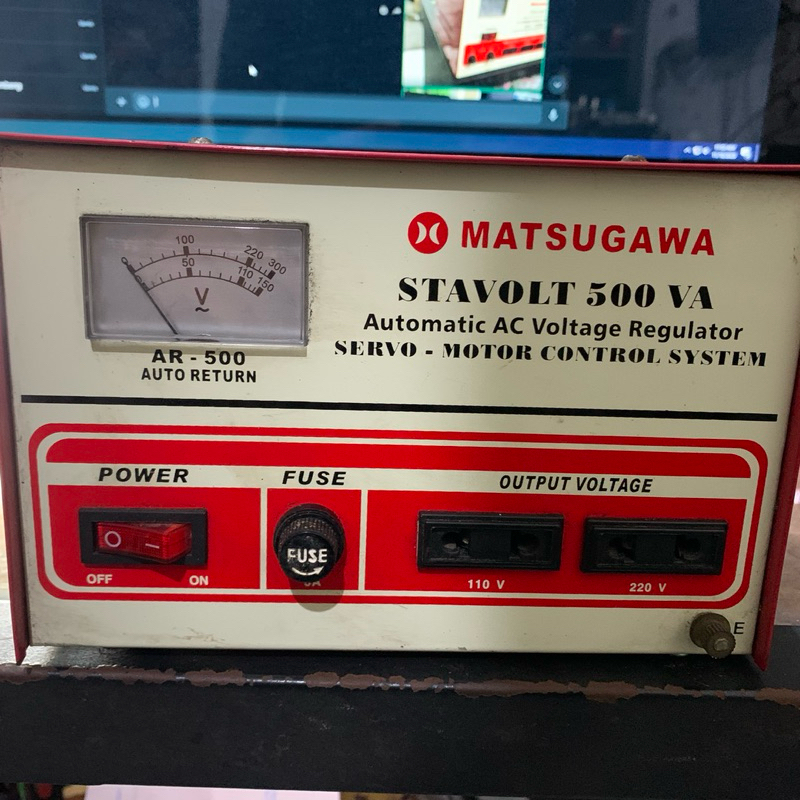 Jual Stavolt matsugawa / kenika 500/600 VA. normal | Shopee Indonesia