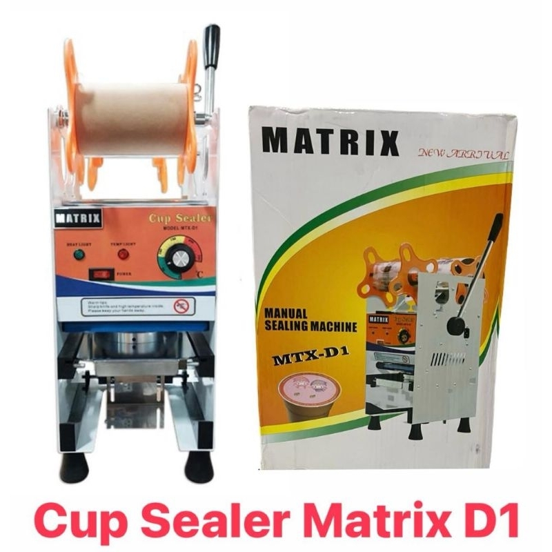 Jual Mesin pres Gelas Matrix Cup Sealer D1 | Shopee Indonesia