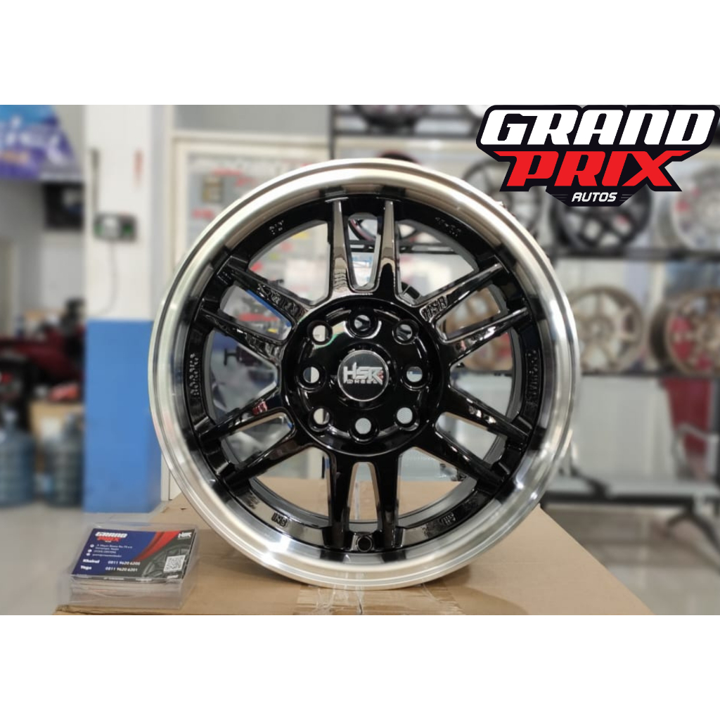 Jual Pelek Mobil Elegan Racing Ring 14 HSR BOROKO BLY 4X100-114,3 ...