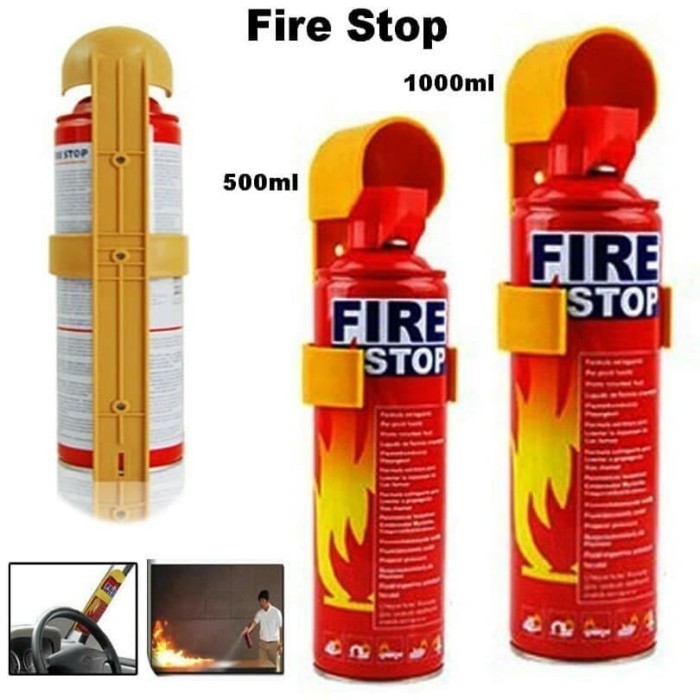 Jual Pemadam Api Mini APAR Fire Stop / Racun Api Mobil Promo + Braket ...