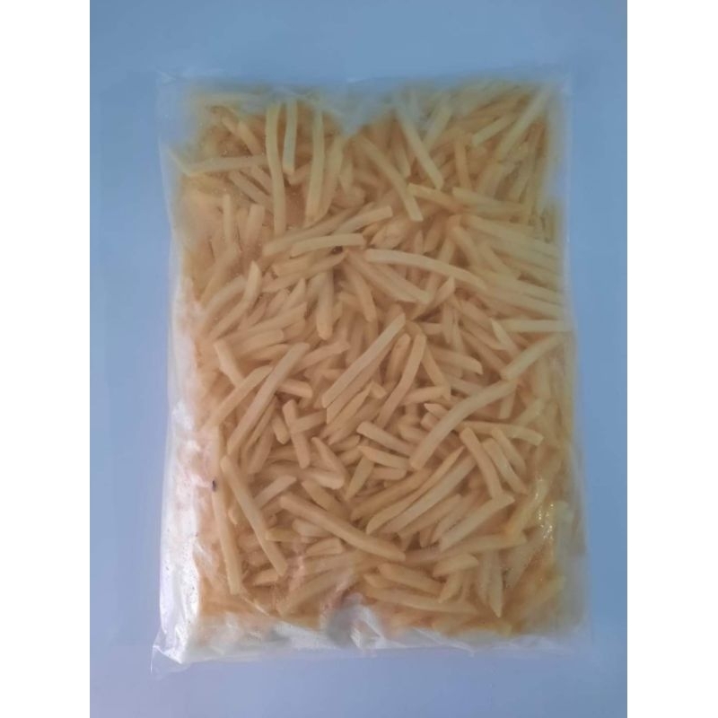 Jual kentang shoestring 2kg | kentang frozen | french fries | Shopee ...