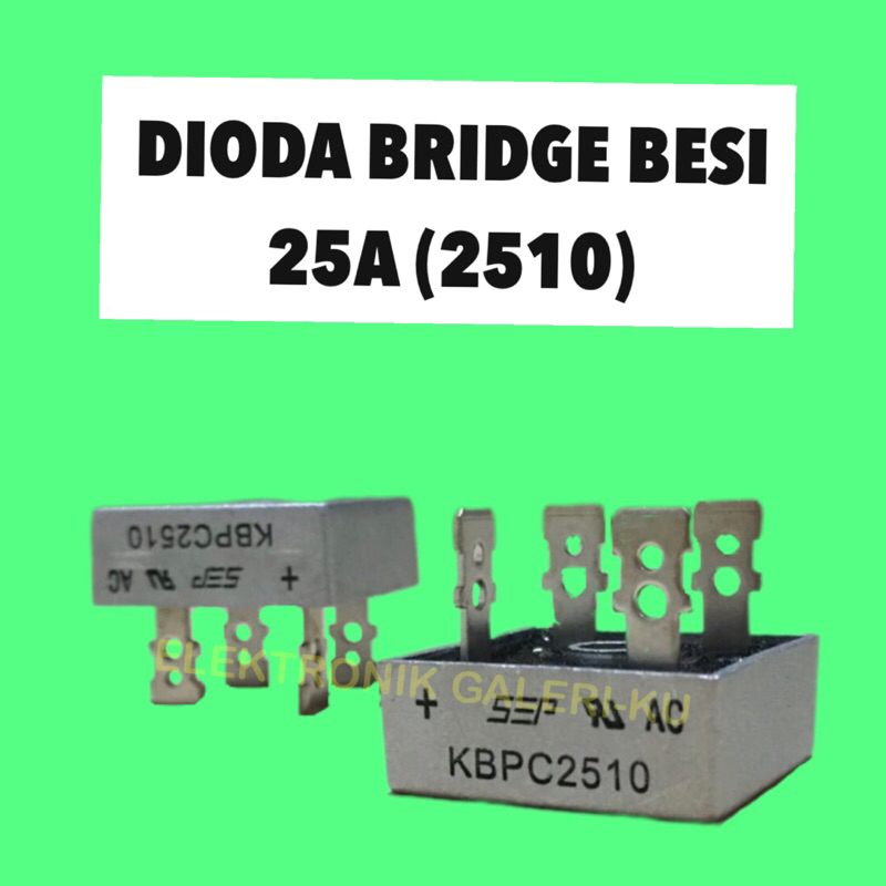 Jual DIODA BRIDGE BESI 25A (2510) | Shopee Indonesia