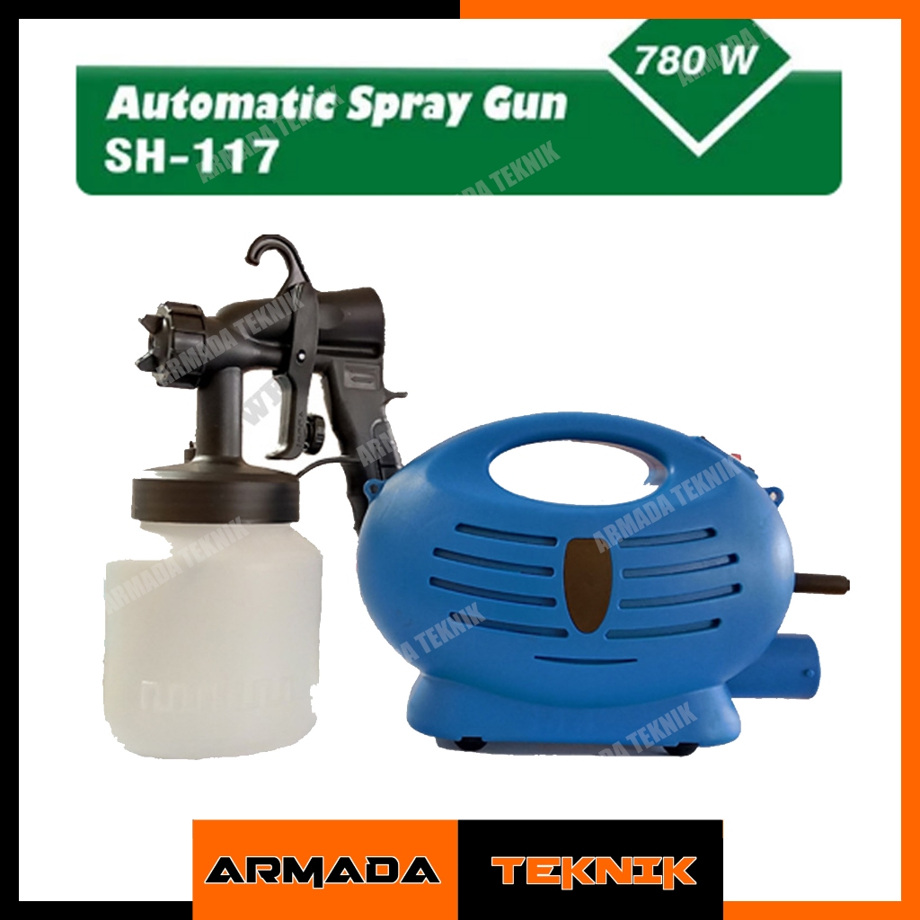 Jual MAILTANK SH117 Automatic Spray GunPaint Gun/Alat Semprot Cat ...