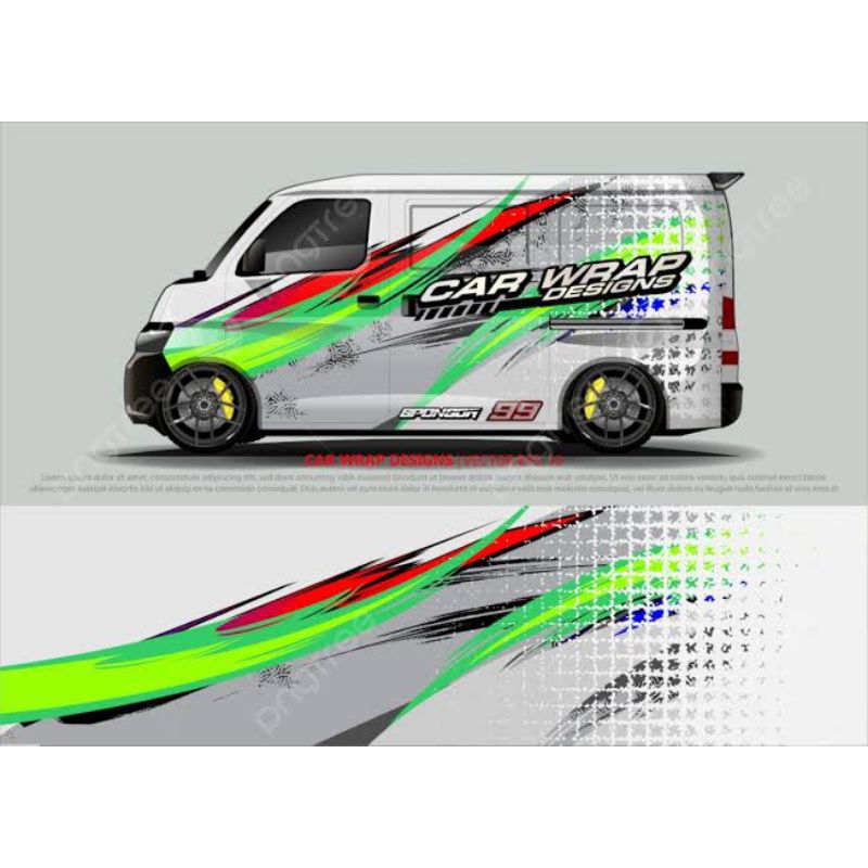 Jual sticker decal full body grandmax | Shopee Indonesia