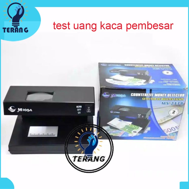 Jual 11.11 MALL ALAT PENDETEKSI UANG PALSU / MONEY DETECTOR MS-2138 ...