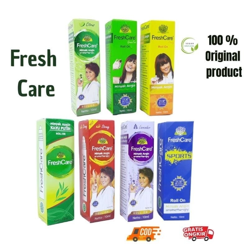 Jual FRESH CARE Aromatherapy Roll On Mix Inhaler | Minyak Angin ...