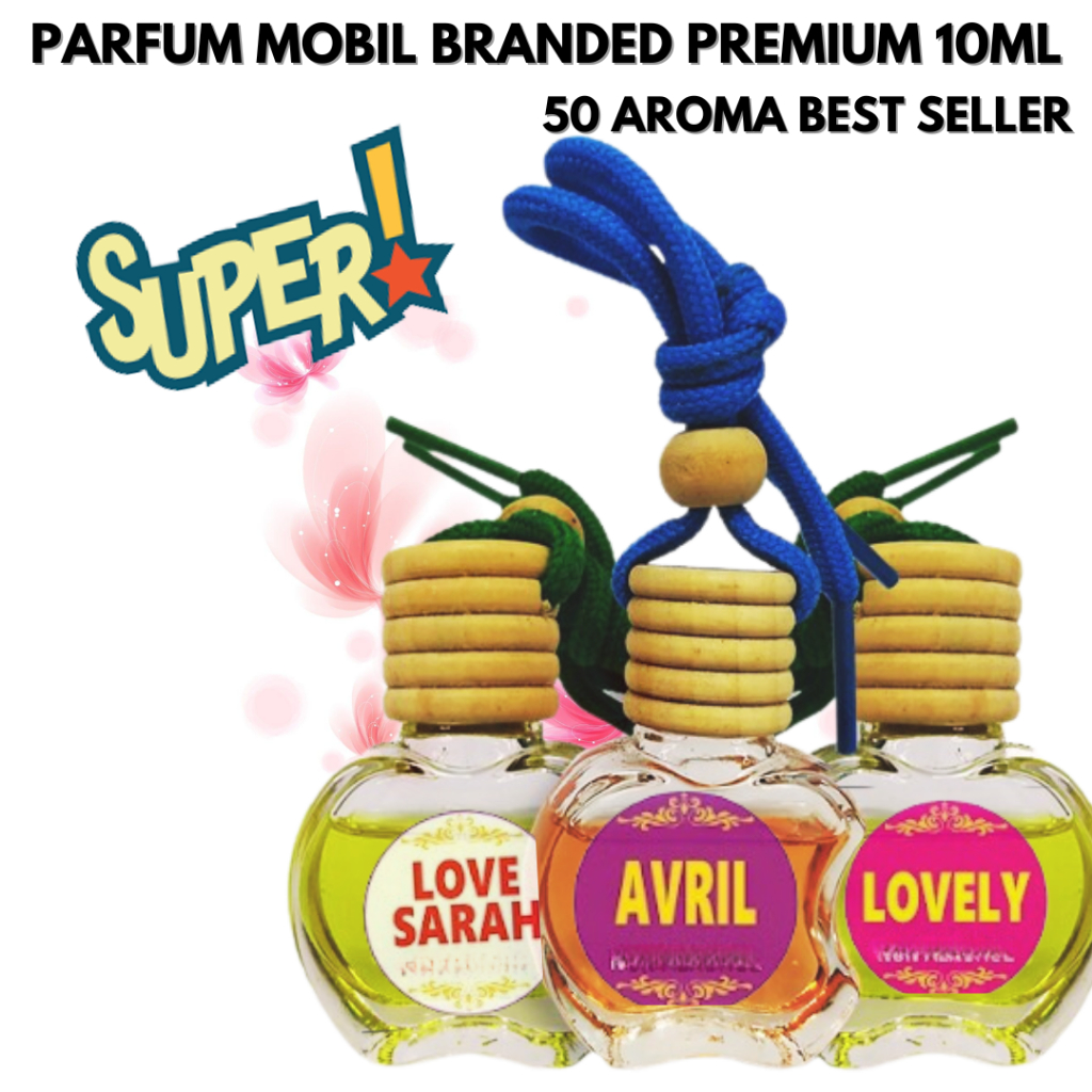 Jual Parfum Mobil Branded 10ml Premium Tahan Lama / Parfum Mobil ...