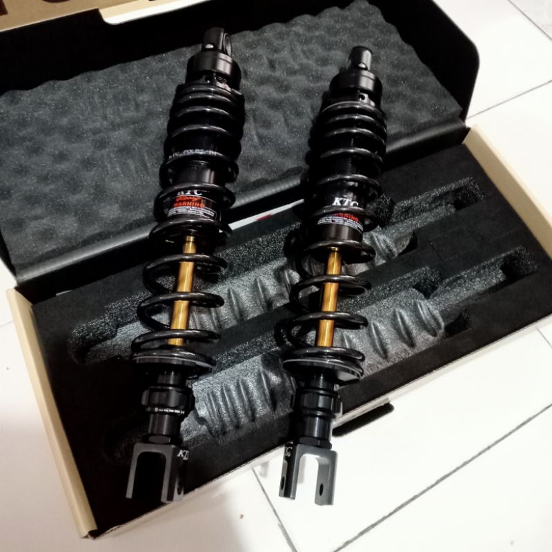 Jual SHOCK BREAKER BELAKANG KTC RAZOR PRO HONDA PCX 150 UK 350MM HITAM ...