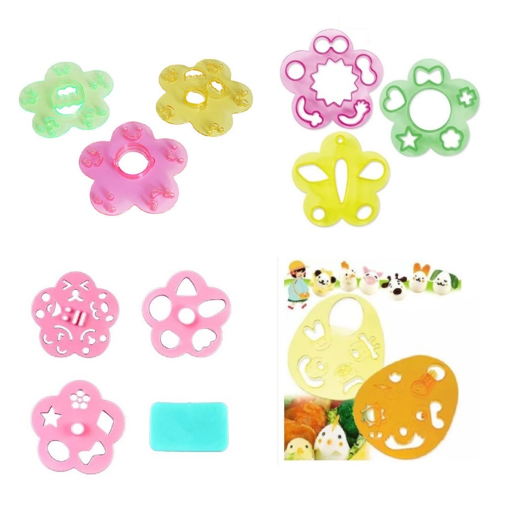 Jual Cetakan Bento Ham Keju Cheese Telur Telor Puyuh Wortel Sayur ...