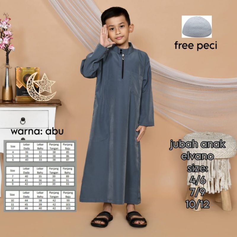Jual Jubah anak cowo /Jubah gamis anak/Gamis anak cowo terbaru | Shopee ...