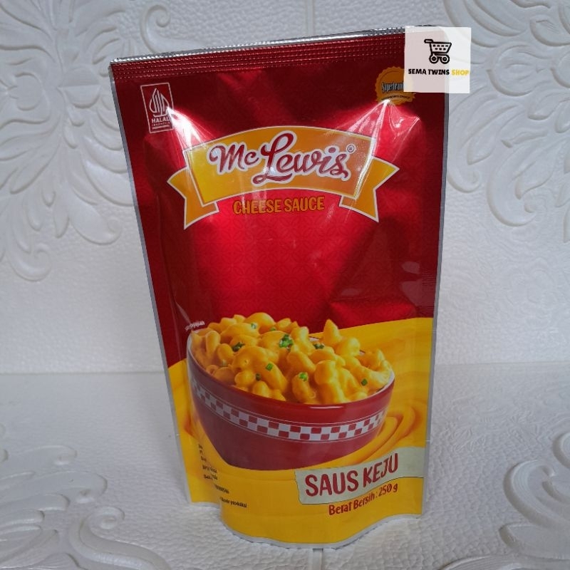 Jual Mc Lewis SAUS KEJU CHEESE 250GR | Shopee Indonesia