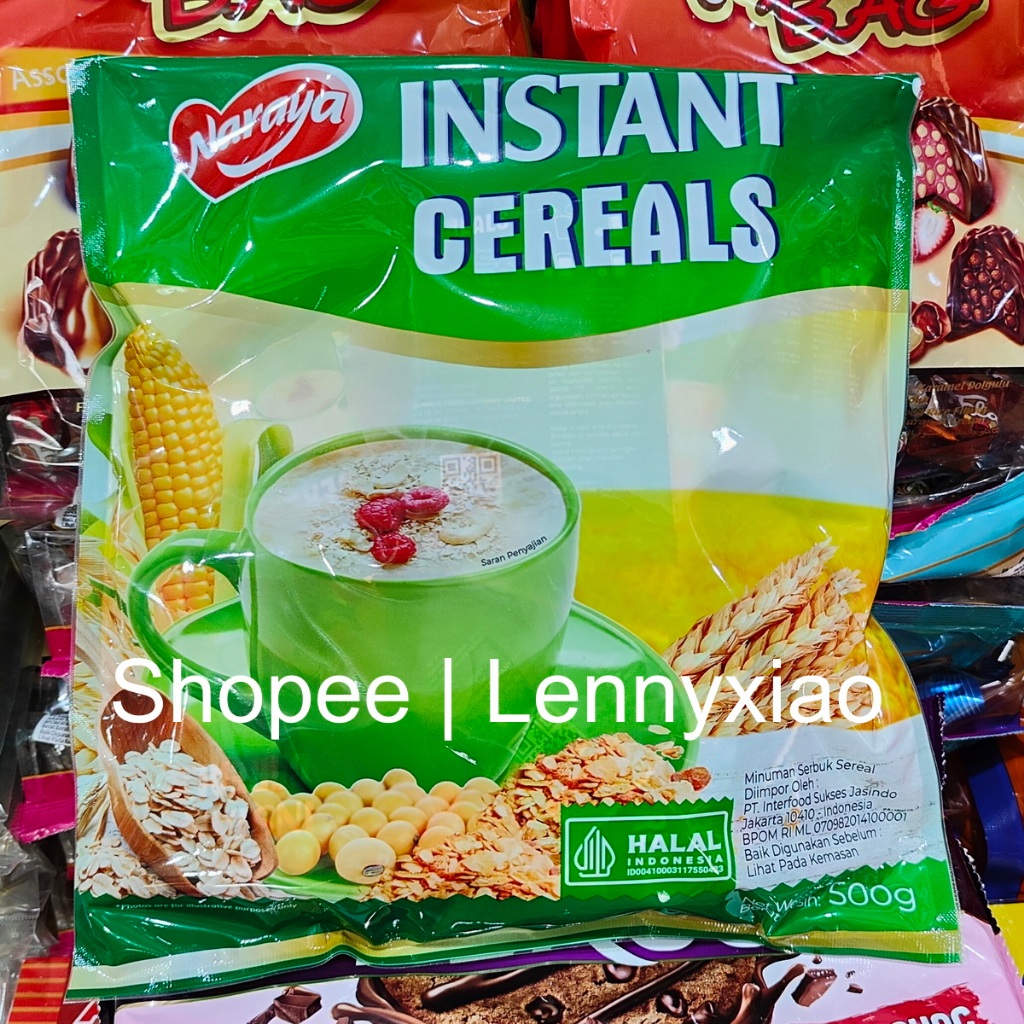 Jual Naraya Instant Oatmeal Oat Cereal Sereal Gandum | Shopee Indonesia