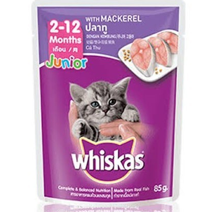 Jual WHISKAS POUCH 80GR 6+1(7pc) | Shopee Indonesia