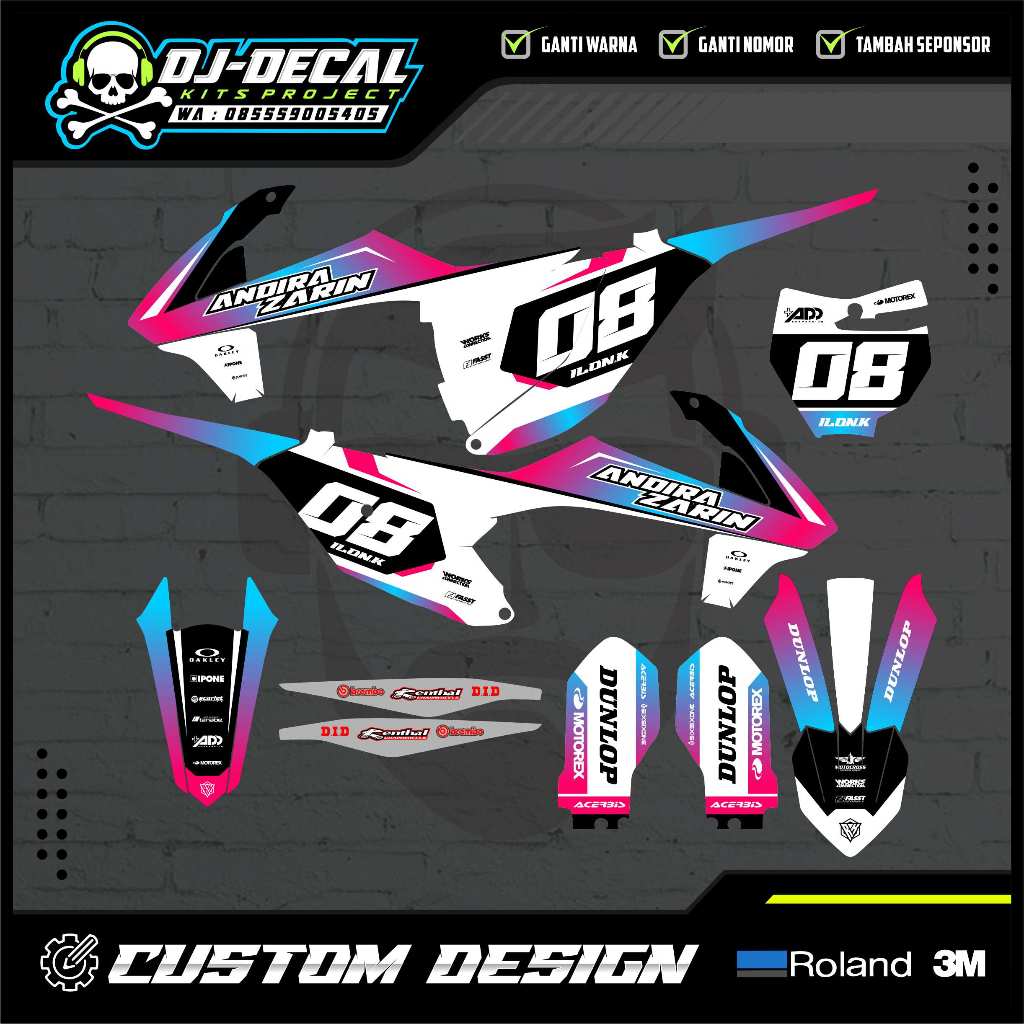 Jual DECAL KTM 85 2020 FREE CUSTOME DESIGN | Shopee Indonesia