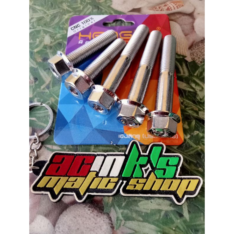 Jual BAUT STAINLESS SET KNALPOT VARIO 125/150/160 PCX | Shopee Indonesia