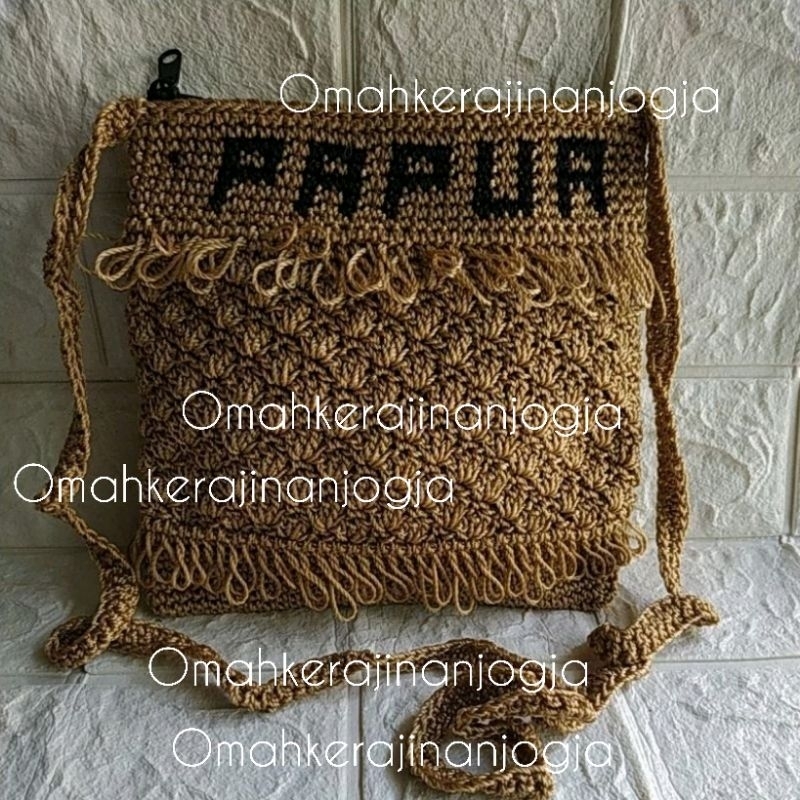 Jual tas papua , noken , noken papua , tas rajut | Shopee Indonesia