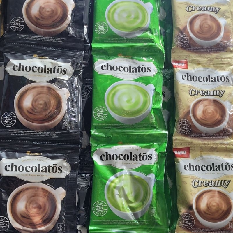 Jual Chocolatos Drink Cokolatos Renceng isi 10 x 28 gr 28gr ALL VARIAN ...